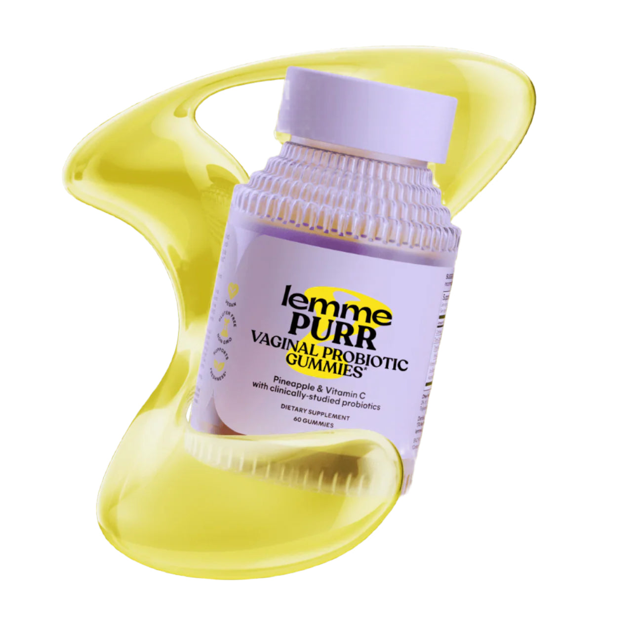 Lemme Purr Vaginal Probiotic Gummies